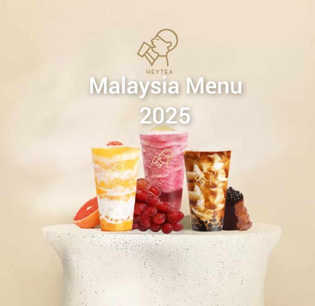 HEYTEA Singapore Menu: Prices, Calories, & Locations December 2025